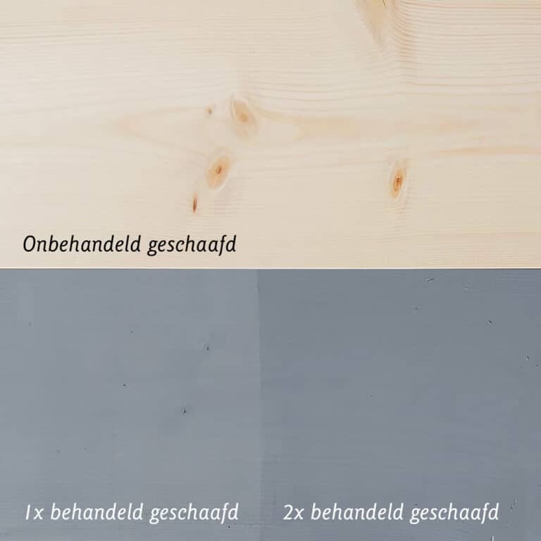 Ecologische grijze houtverf op waterbasis kopen - RAL 7045